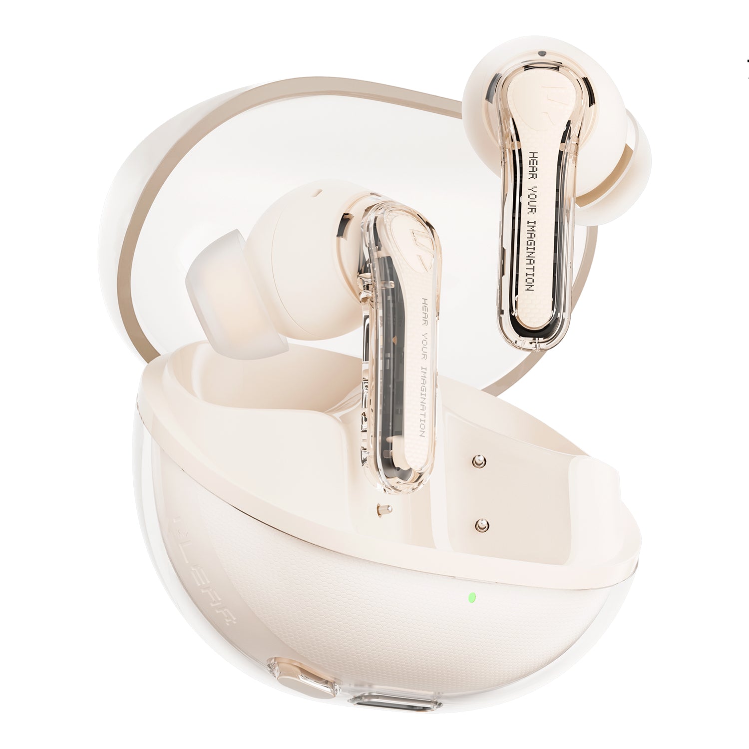 SoundPEATS Clear Transparent In-ear Wireless Earbuds – SOUNDPEATS