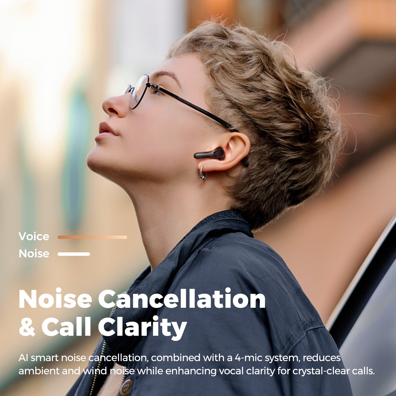 SOUNDPEATS Air5 Lite: Semi-in-ear Wireless Earbuds with Hi-Res LDAC Au