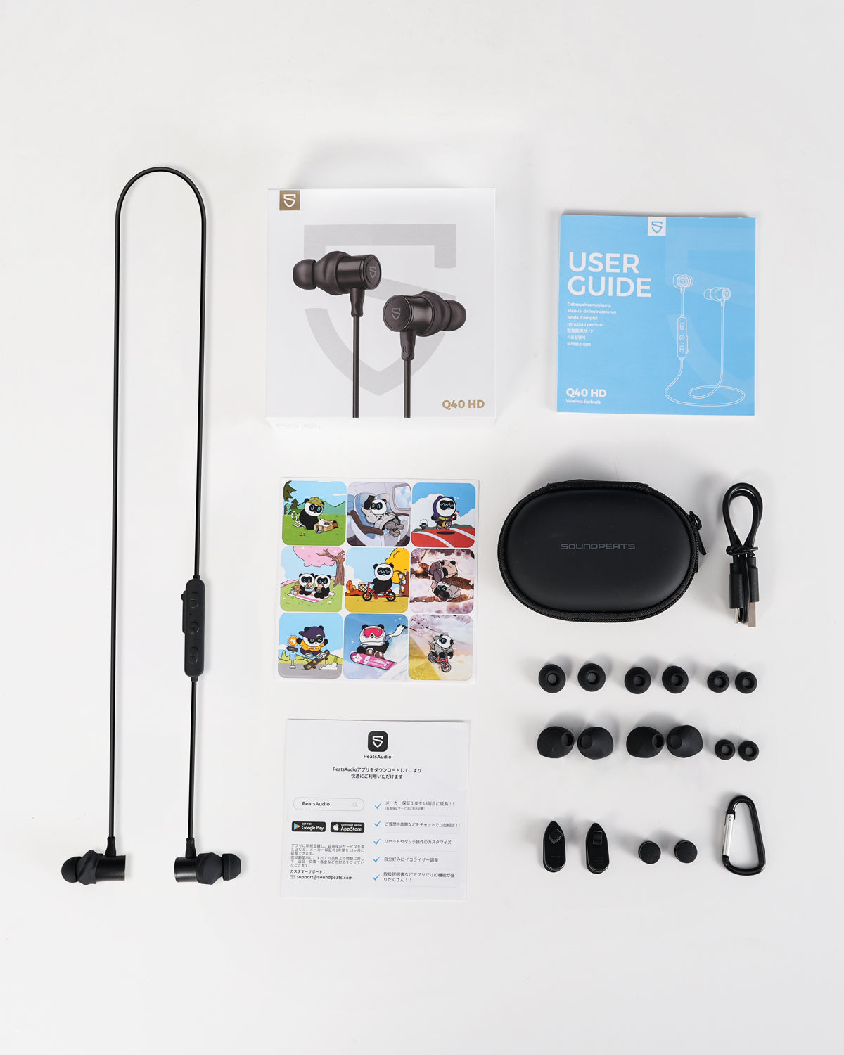 Q40 HD Neckband Sports Bluetooth Headphones – SOUNDPEATS